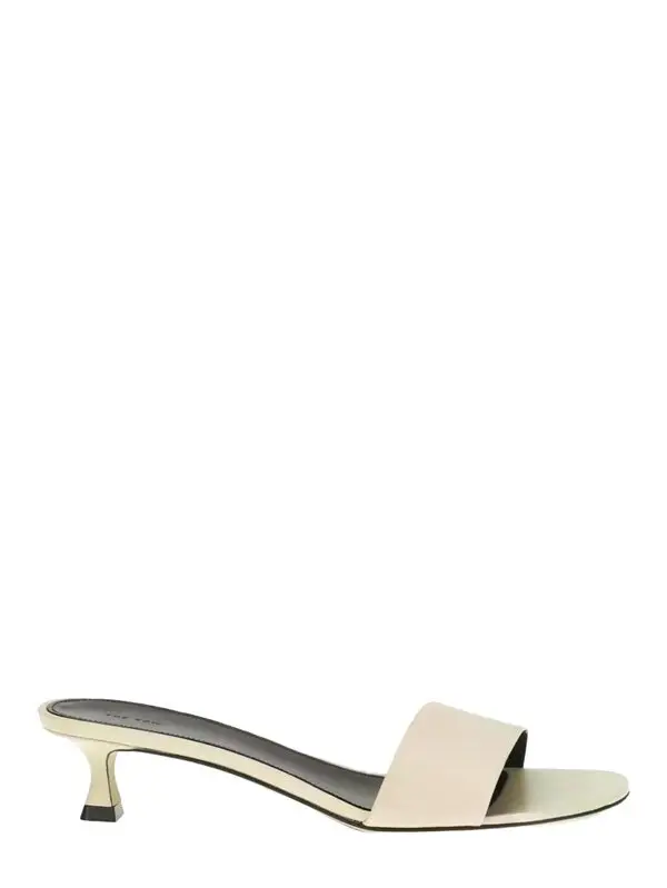 THE ROW Two Slide Sandals - Neutrals