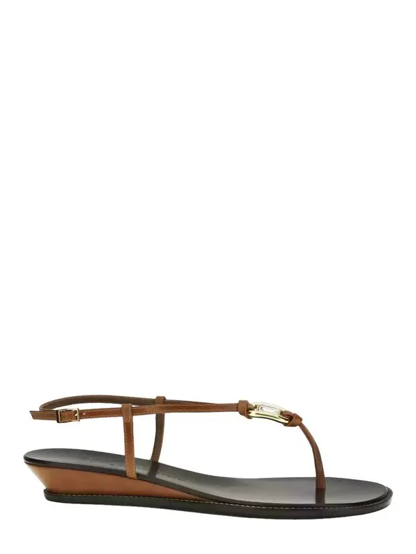 GIUSEPPE ZANOTTI Amhelia Crystal Detail Sandals - Brown