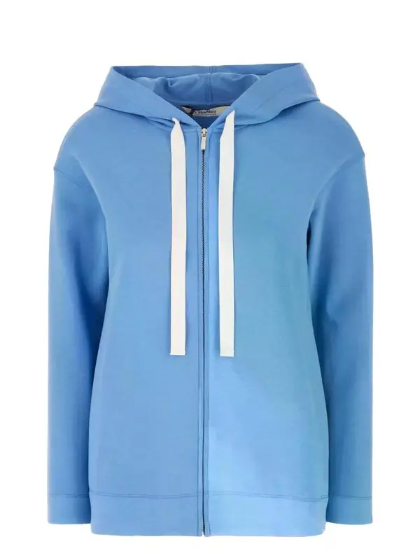 Max Mara Zip-up Hoodie - Blue