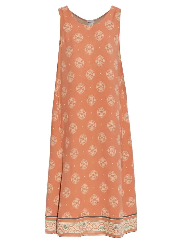 Hanro Urban Casuals Midi Dress - Orange