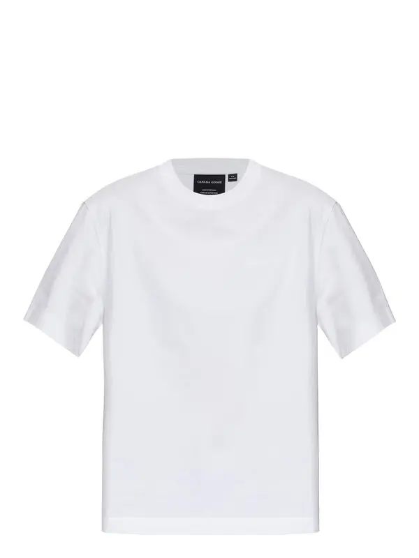 Canada Goose T-shirt With Logo - White