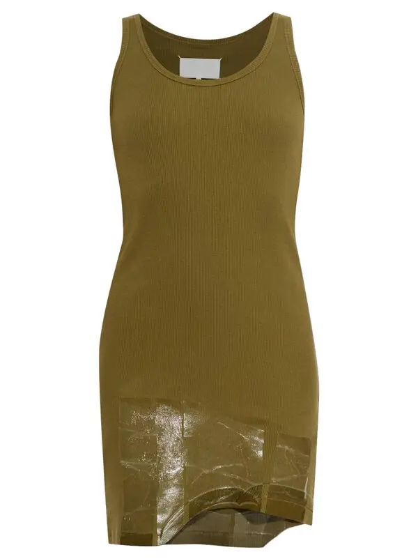 MAISON MARGIELA Asymmetrical Dress - Green