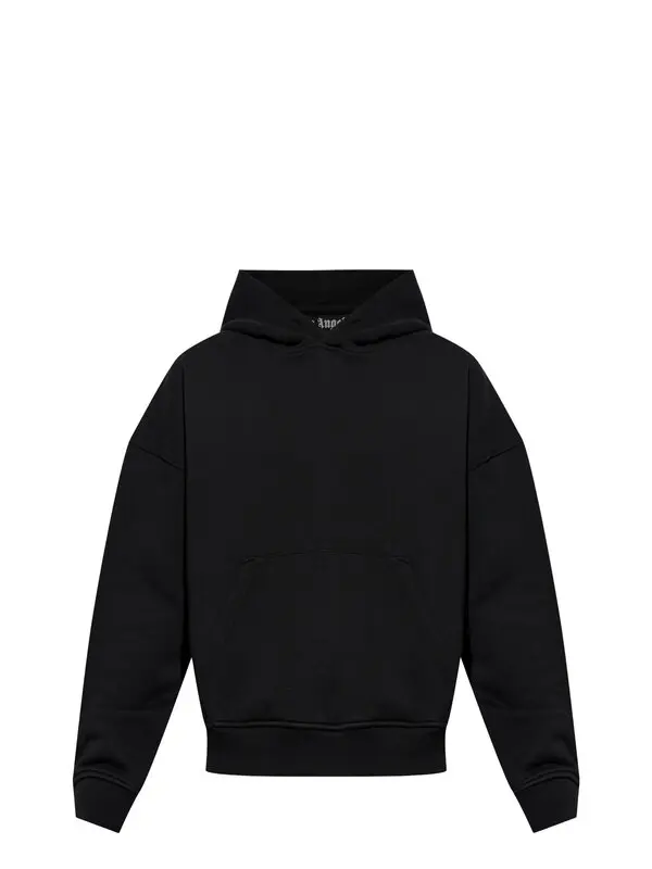 Palm Angels Hooded Sweatshirt - Black