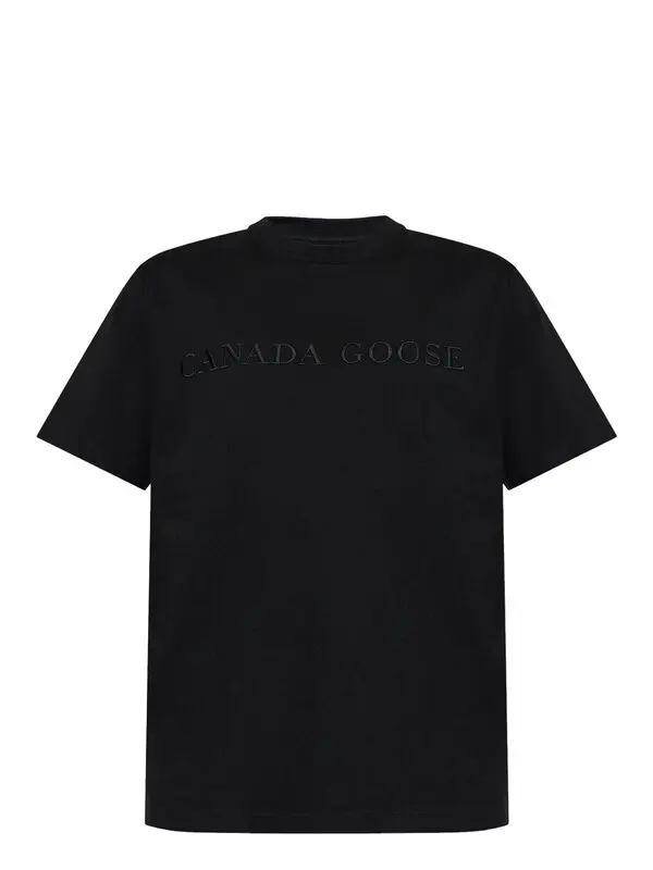 Canada Goose T-shirt With Logo - Black