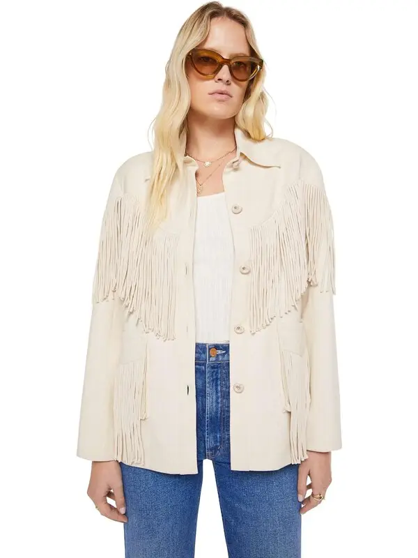Alix Of Bohemia Jude Fringe Jacket - Multi