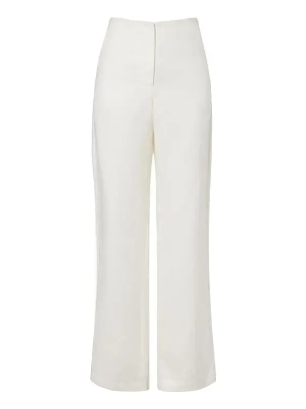 Faithfull The Brand Lulea Linen Wide-leg Pants - White