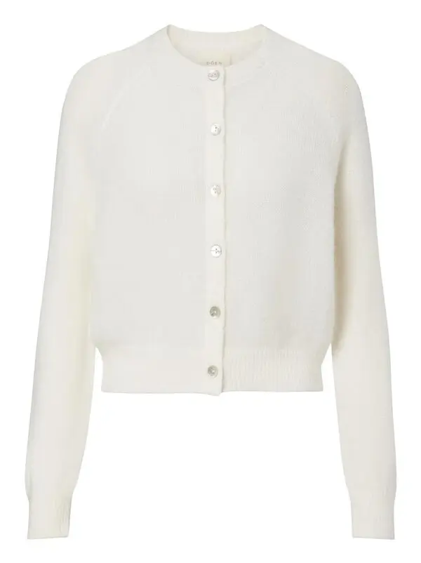 DÔEN Petra Cardigan - White