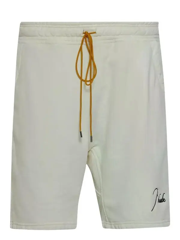 Rhude Century Drawstring Shorts - Neutrals