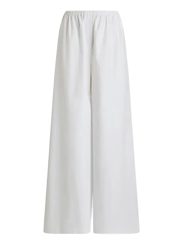 Scanlan Theodore Soft Wide Leg Trouser - White