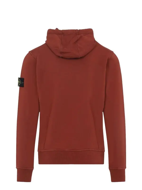 Stone Island Hoodie Sweatshirt - Red