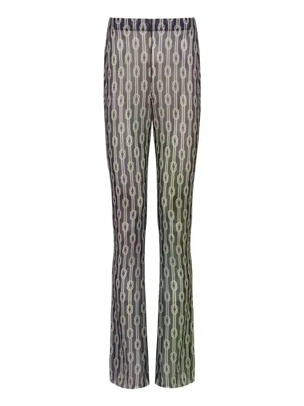 LENNY NIEMEYER Patterned Trousers - Blue