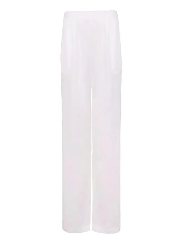 LENNY NIEMEYER Linen Trousers - White