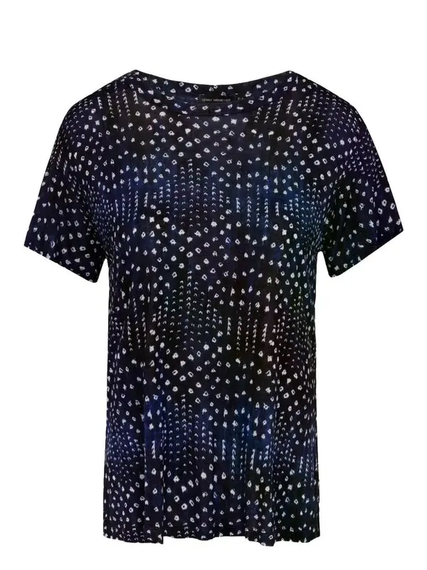 LENNY NIEMEYER Quadri T-shirt - Blue