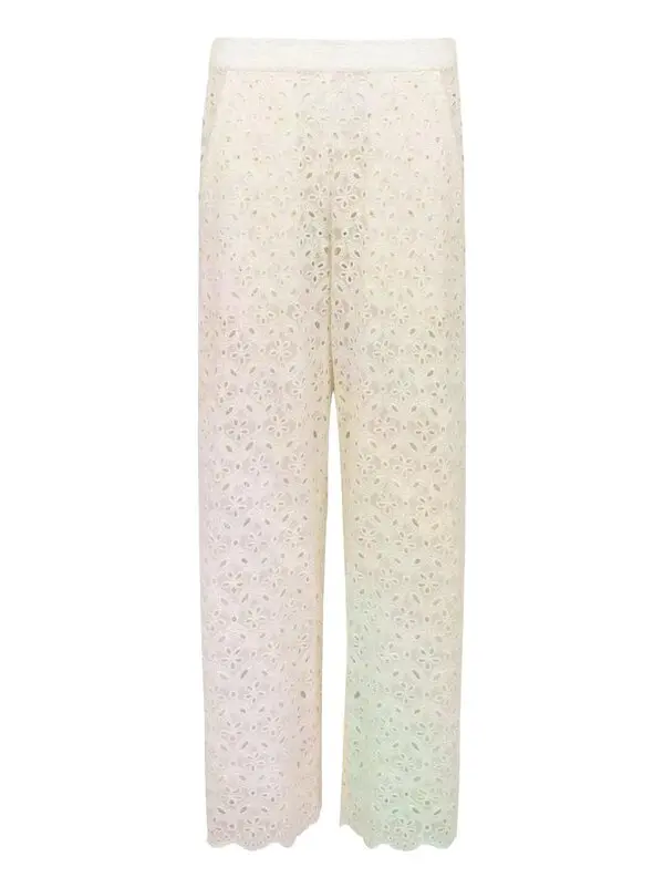 LENNY NIEMEYER Openwork Trousers - Neutrals