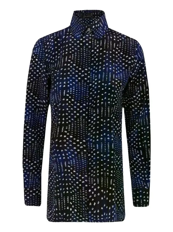 LENNY NIEMEYER Printed Silk Shirt - Blue