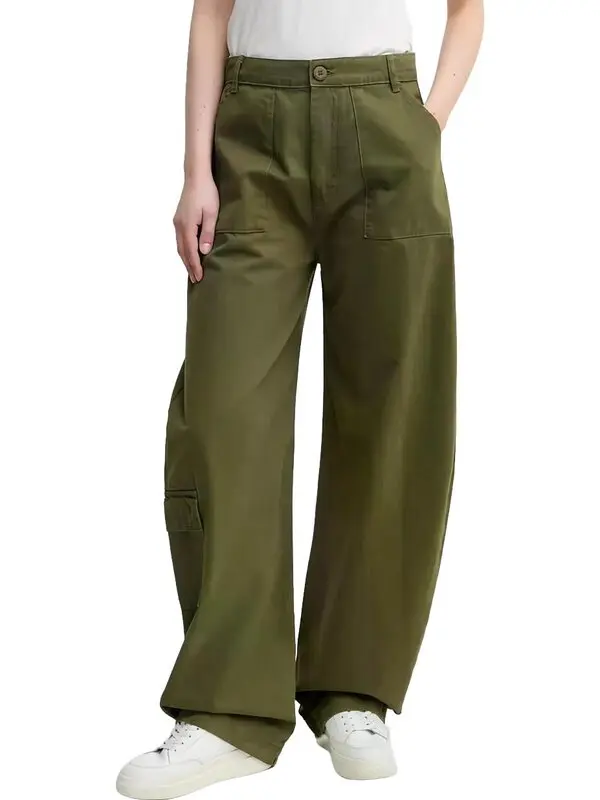 Alpha Industries Cotton Cargo Trousers - Green