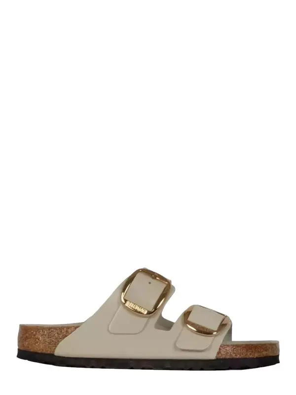 BIRKENSTOCK Arizona Buckled Leather Sandals - Neutrals