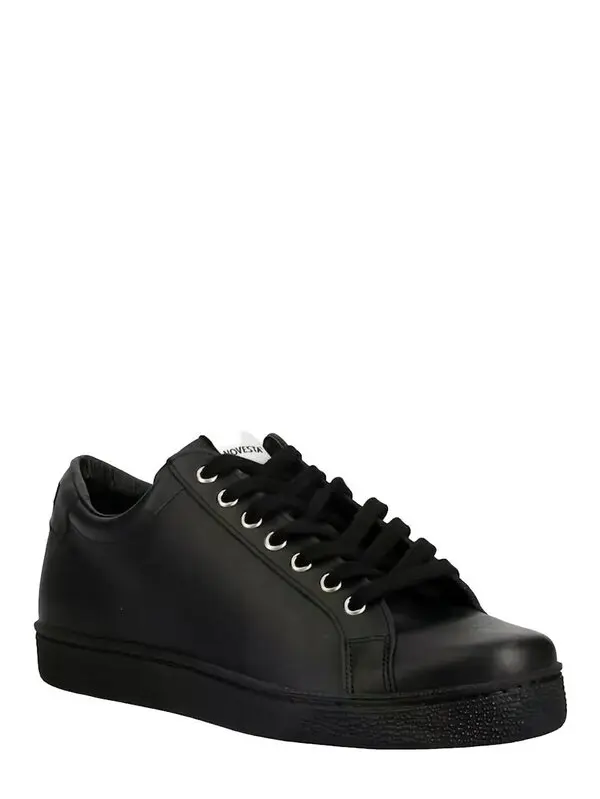 Novesta Eyelet Lace-up Sneakers - Black