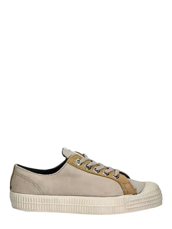 Novesta Suede Panelled Sneakers - Neutrals
