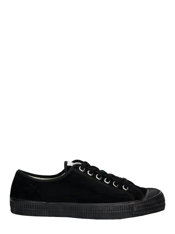 Novesta Star Master Corduroy Lace-up Sneakers - Black