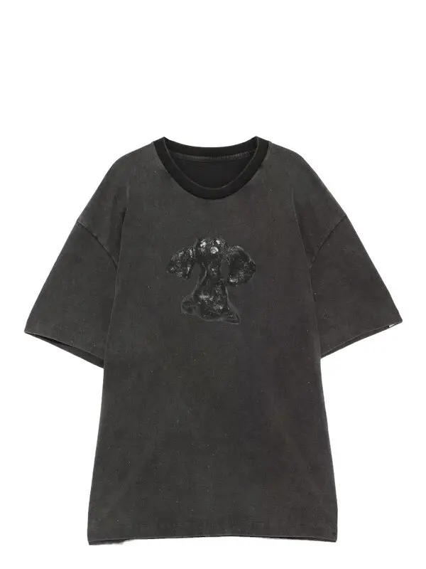 JNBY Washed Graphic T-shirt - Black