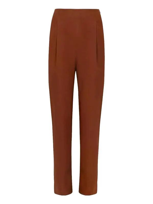 LENNY NIEMEYER Pleated Trousers - Brown