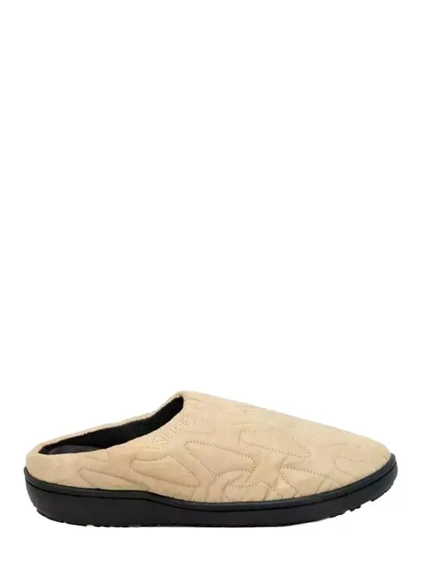 SUBU Outline Quilted Slippers - Neutrals