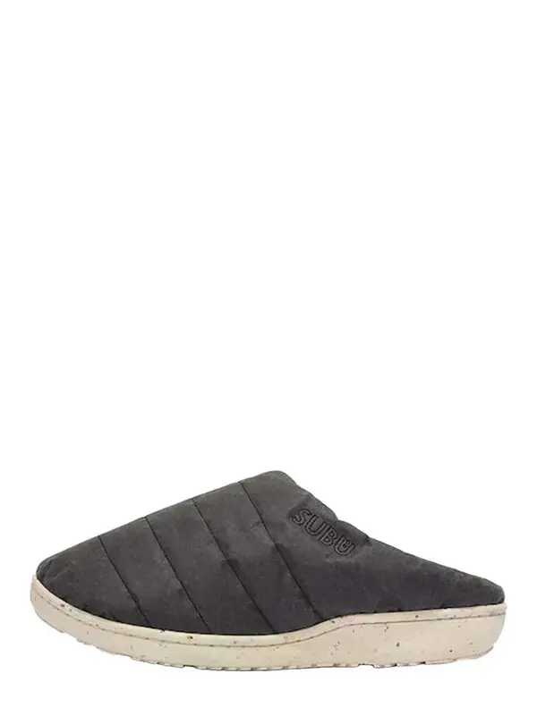 SUBU Quilted Slippers - Black