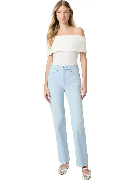 Paige Stevie Straight-leg Jeans - Denim