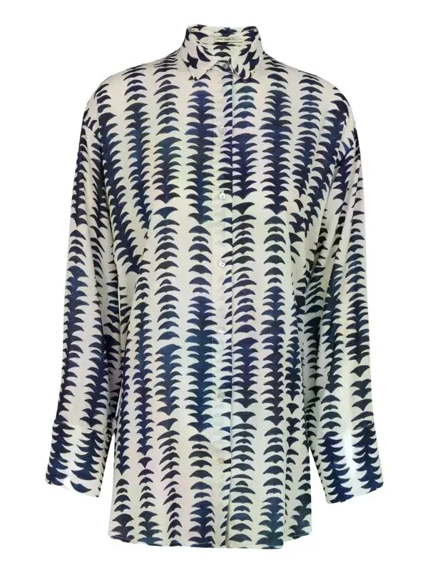 LENNY NIEMEYER Printed Comfort Shirt - Neutrals