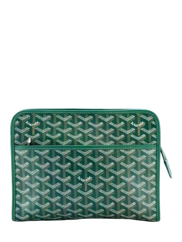 Goyard Jouvence Toiletry Pouch Coated Canvas Mm - Green