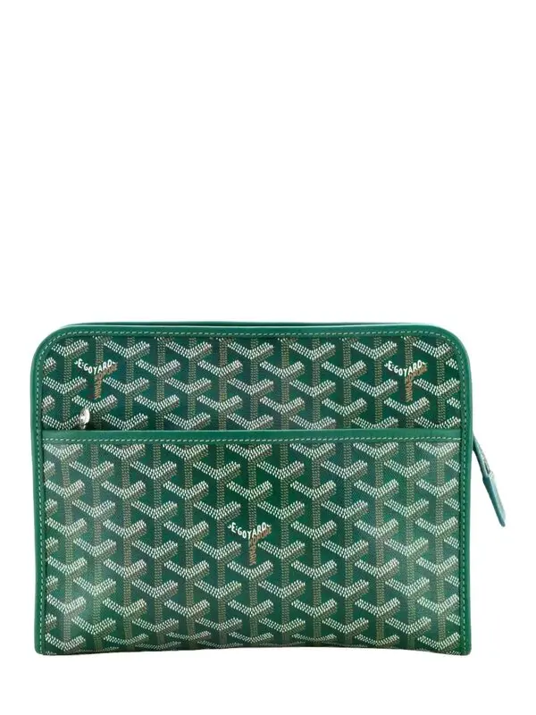 Goyard Jouvence Toiletry Pouch Coated Canvas Mm - Green