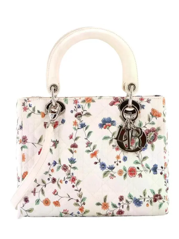 Dior Lady Medium Satchel - Multicolour