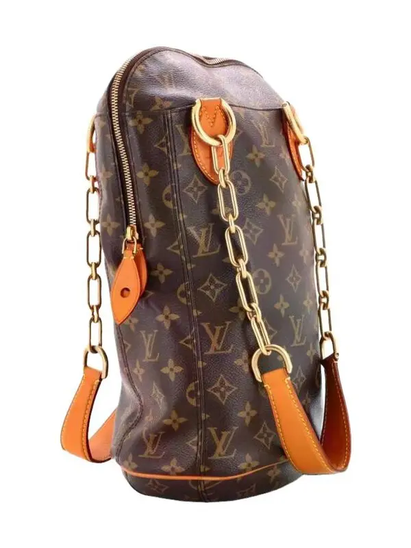 LOUIS VUITTON Karl Lagerfeld Punching Bag Monogram Canvas Baby Shoulder Bag - Brown