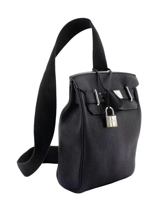 Hermès Hac A Dos Togo Pm Backpack - Black