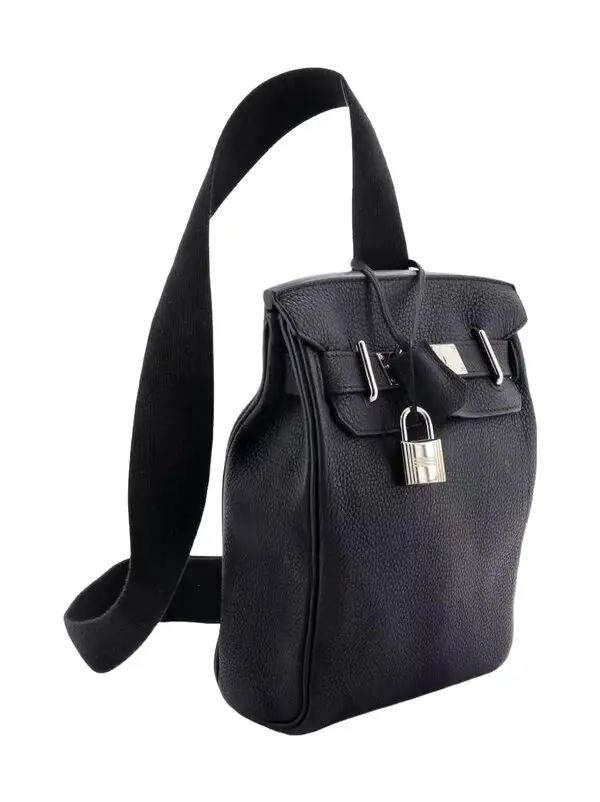 Hermès Hac A Dos Togo Pm Backpack - Black