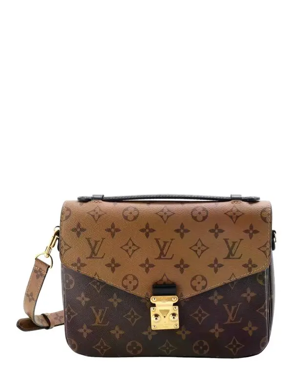 LOUIS VUITTON Pochette Metis Monogram Canvas - Brown
