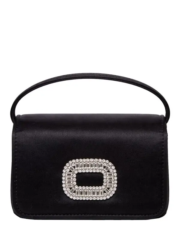 ROGER VIVIER Pilgrim Mini Bag - Black