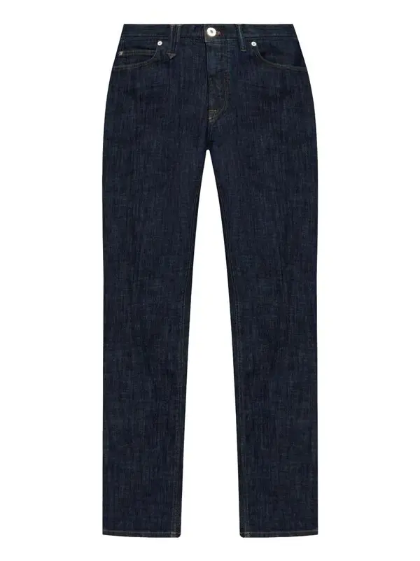 Brioni Slim Fit Denim Jeans - Blue