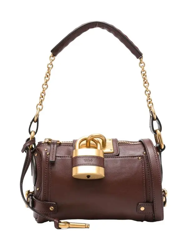 Chloé Paddington Small Leather Shoulder Bag - Brown