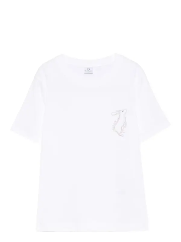 Paul Smith Cotton T-shirt With Print - White