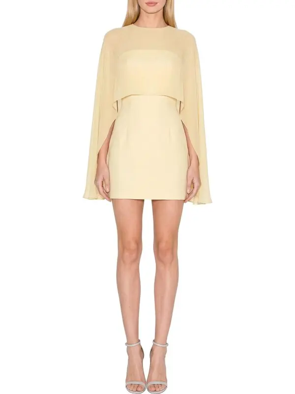 Amanda Uprichard Berkshire Mini Dress - Cornsilk