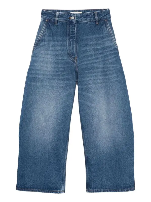 Studio Nicholson Wide-leg Denim Jeans - Blue
