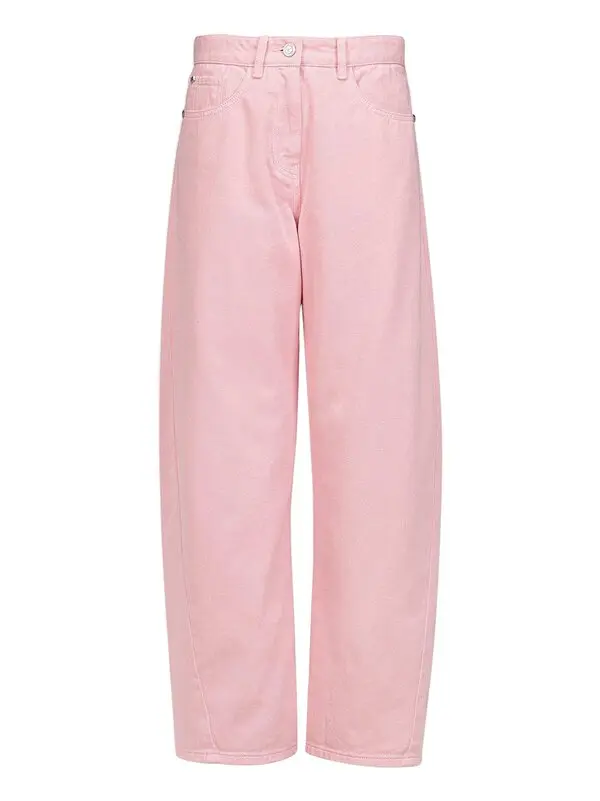 Mcm Oversized Jeans - Soft Pink