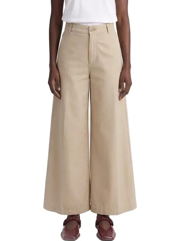 Polo Ralph Lauren Wide Leg Pants - Beige