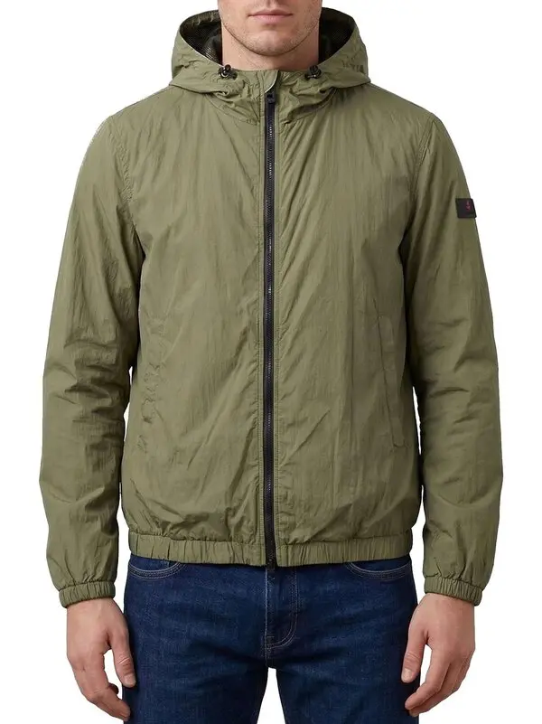 Peuterey Hooded Nylon Windbreaker - Green