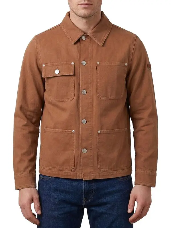Peuterey Cotton Shirt Jacket - Brown