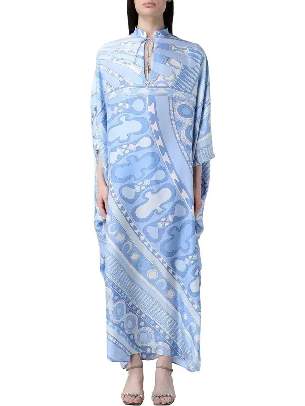 Emilio Pucci Printed Dress - Blue