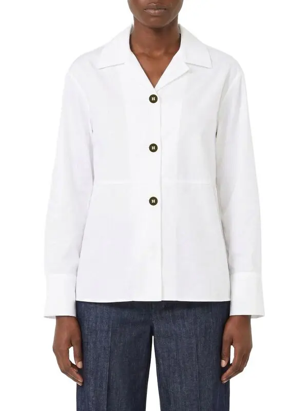 Max Mara Collared Shirt - White