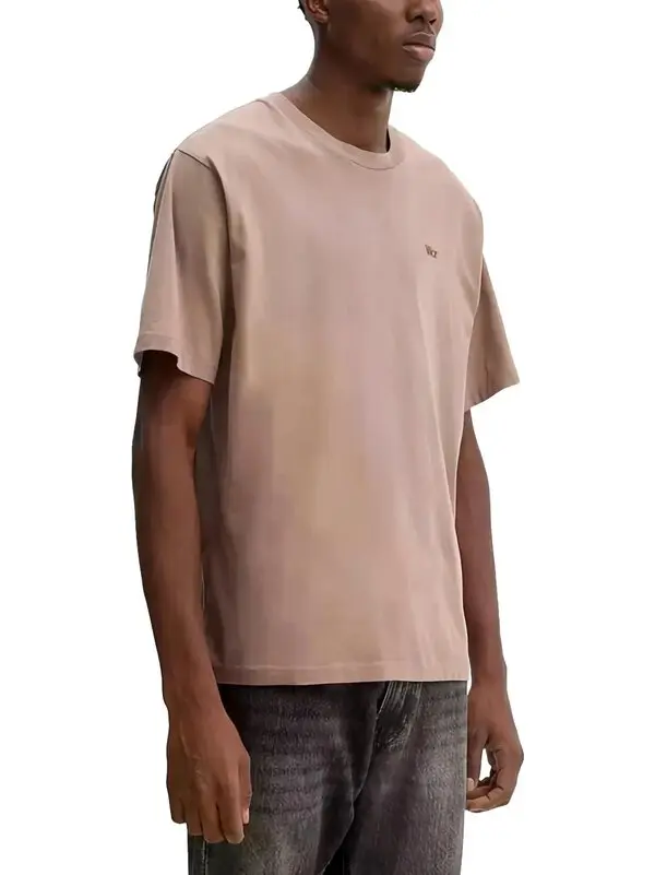 WON HUNDRED Logo-detail T-shirt - Neutrals